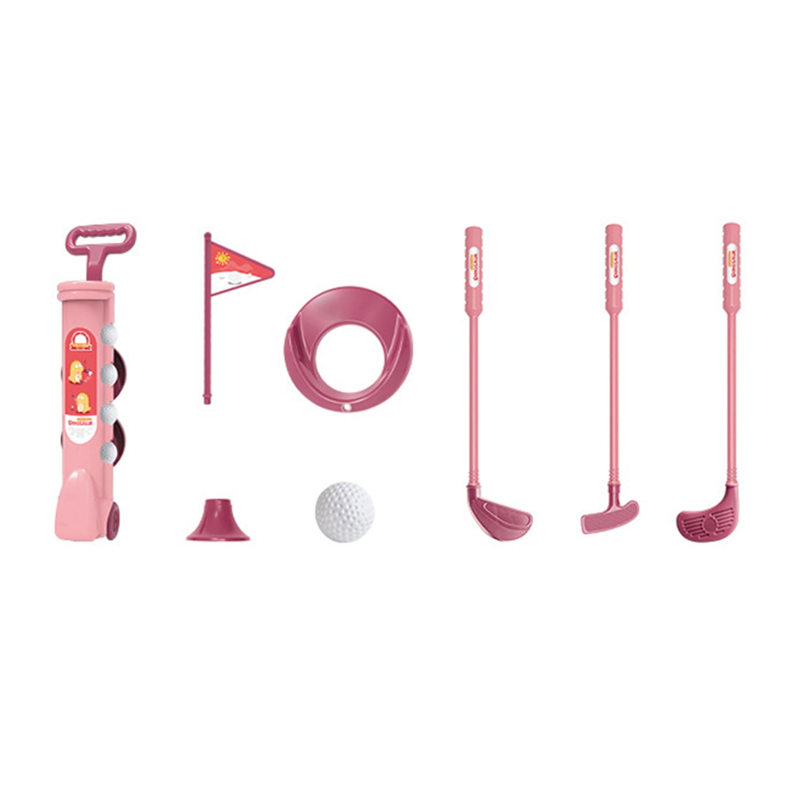 Kids Golf Set with 3 Clubs & 4 Balls | Outdoor Indoor Play for Toddlers ...