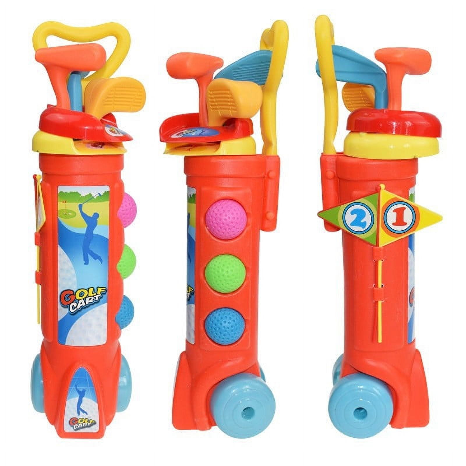 Golf Toy Kids Set - Child Indoor & Outdoor Minigolf Play Game With ...