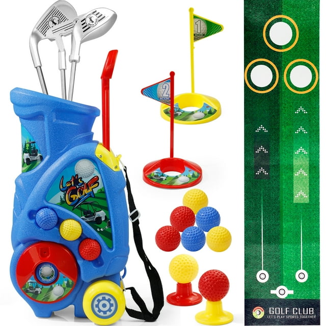 Walmart's Toddler Play Golf Set - Plastic Children's Game Kit for ...