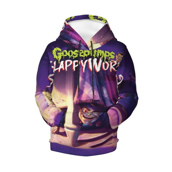 Kids Goosebu-,Mp Hoodie with Pocket Cartoon Printed Pullover Hooded ...