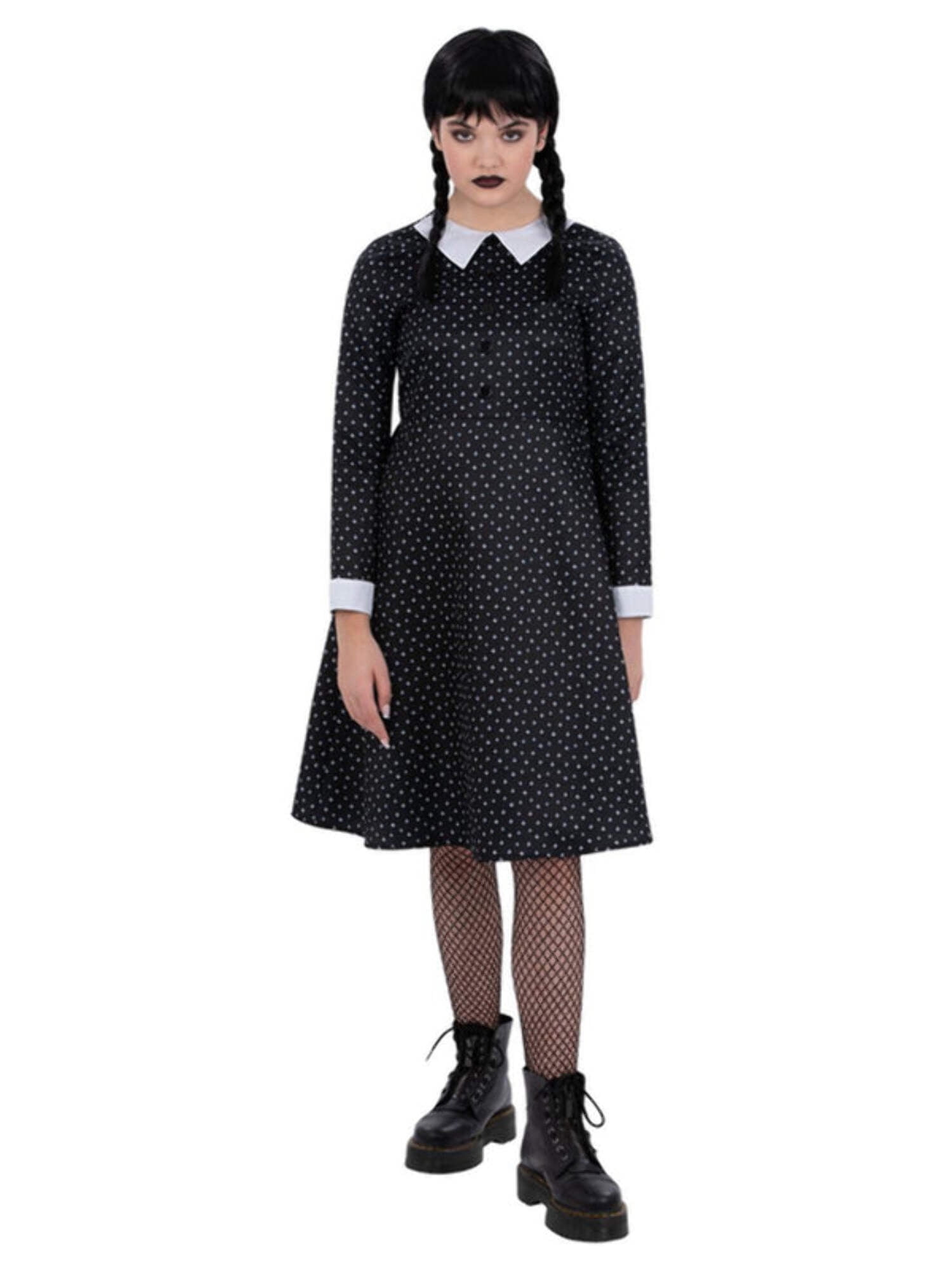 Kids Gothic School Girl Costume - Walmart.com