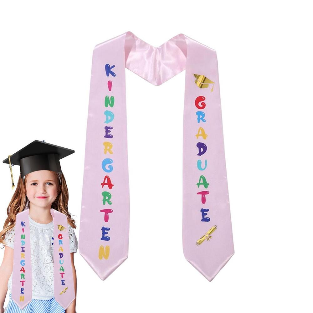 Kids Graduation Stole Graduate Printed Preschool Graduation Stole With ...