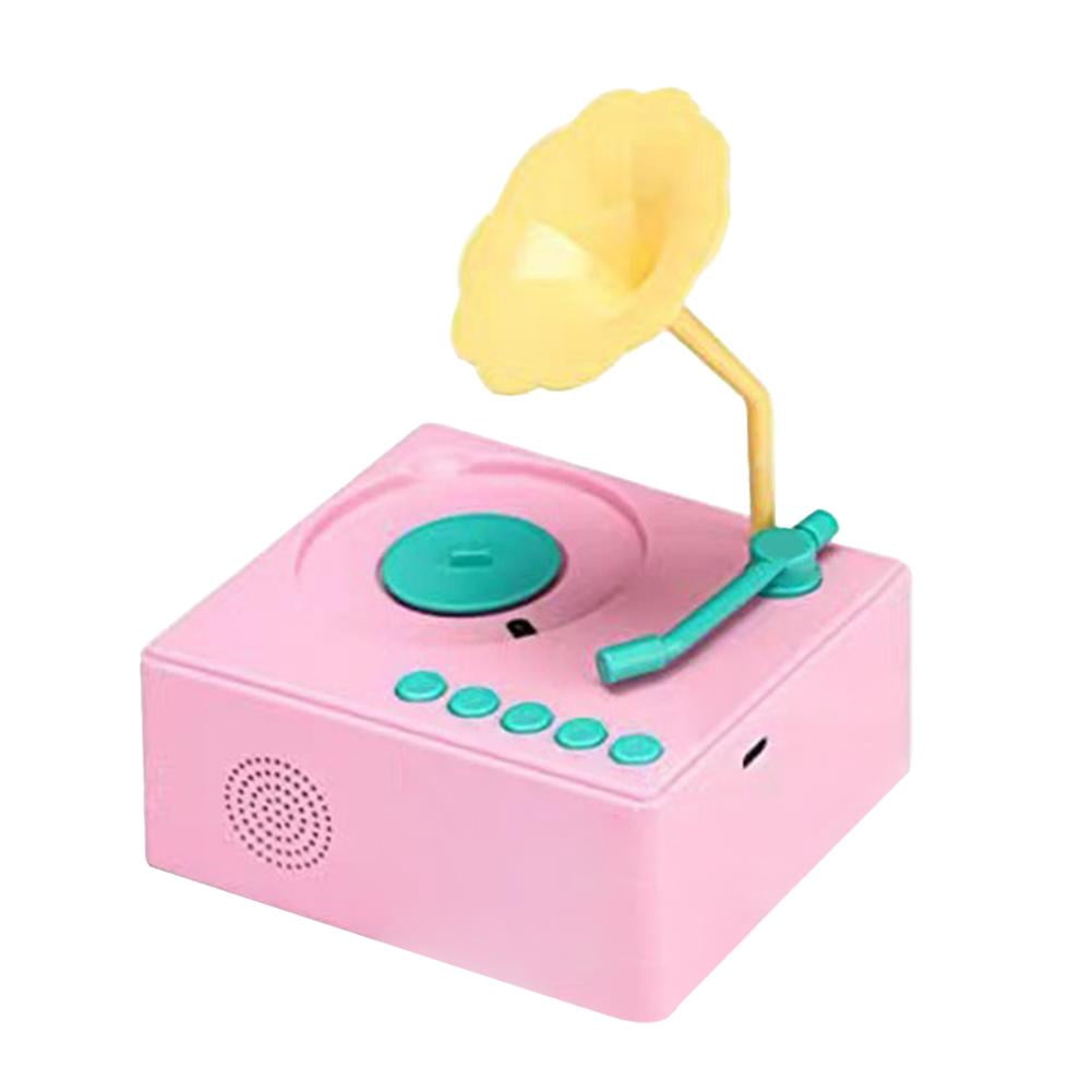 Kids Gramophone with Learning Cards Set, Children's Player Music Story ...