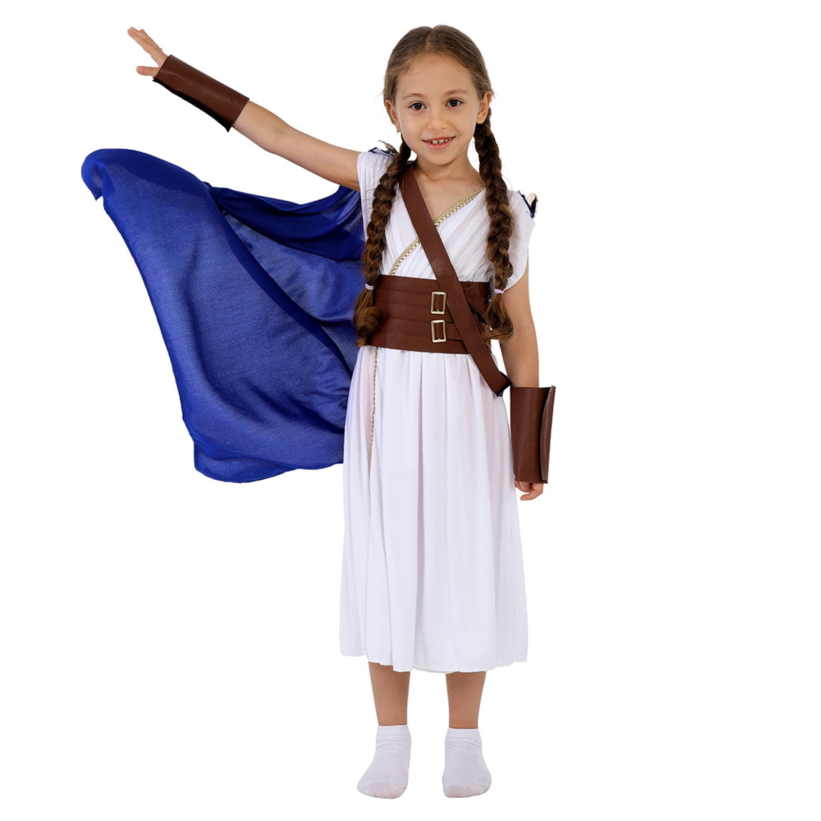 Kids Greek Goddess Costume Girls Toga Costume Kids Athena Costume Greek ...