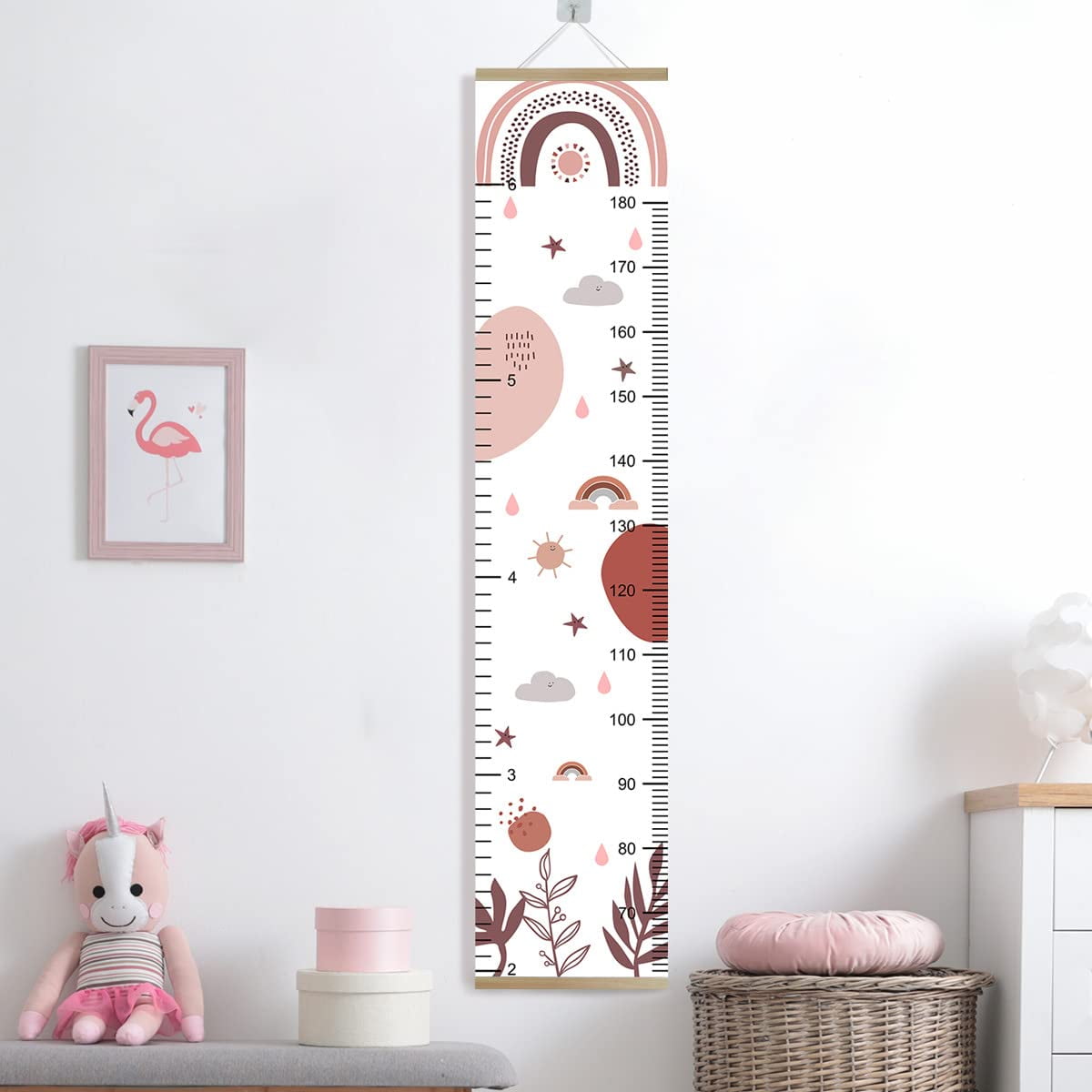 Kids Growth Chart for Wall, Height Chart for Kids Baby Boys Girls Child ...