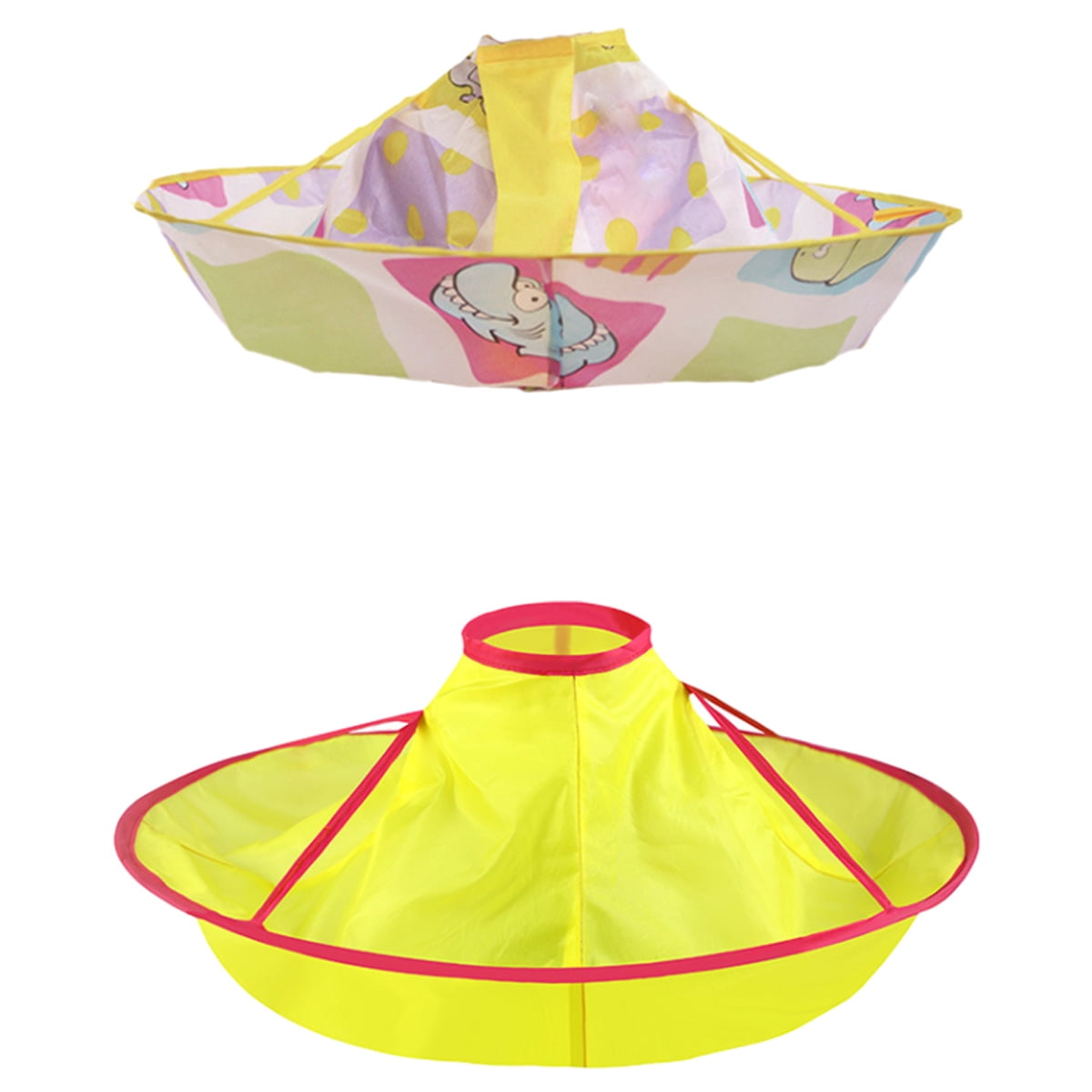 Kids Hair Cutting Cape, 2 Packs Salon Waterproof Barber Cape Foldable ...