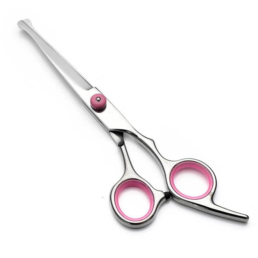 Kids Hair Cutting Scissors Safety Rounded Tips Haircut Scissors, Professional Safe Hair Cutting ...