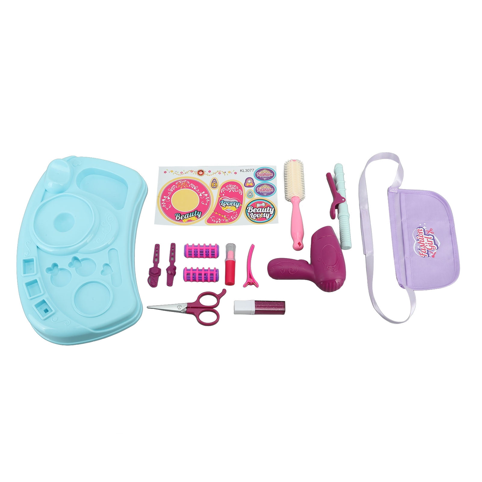 Kids Hair Salon Playset Barber Hairdresser Styling Toys Girls Boys Gift ...