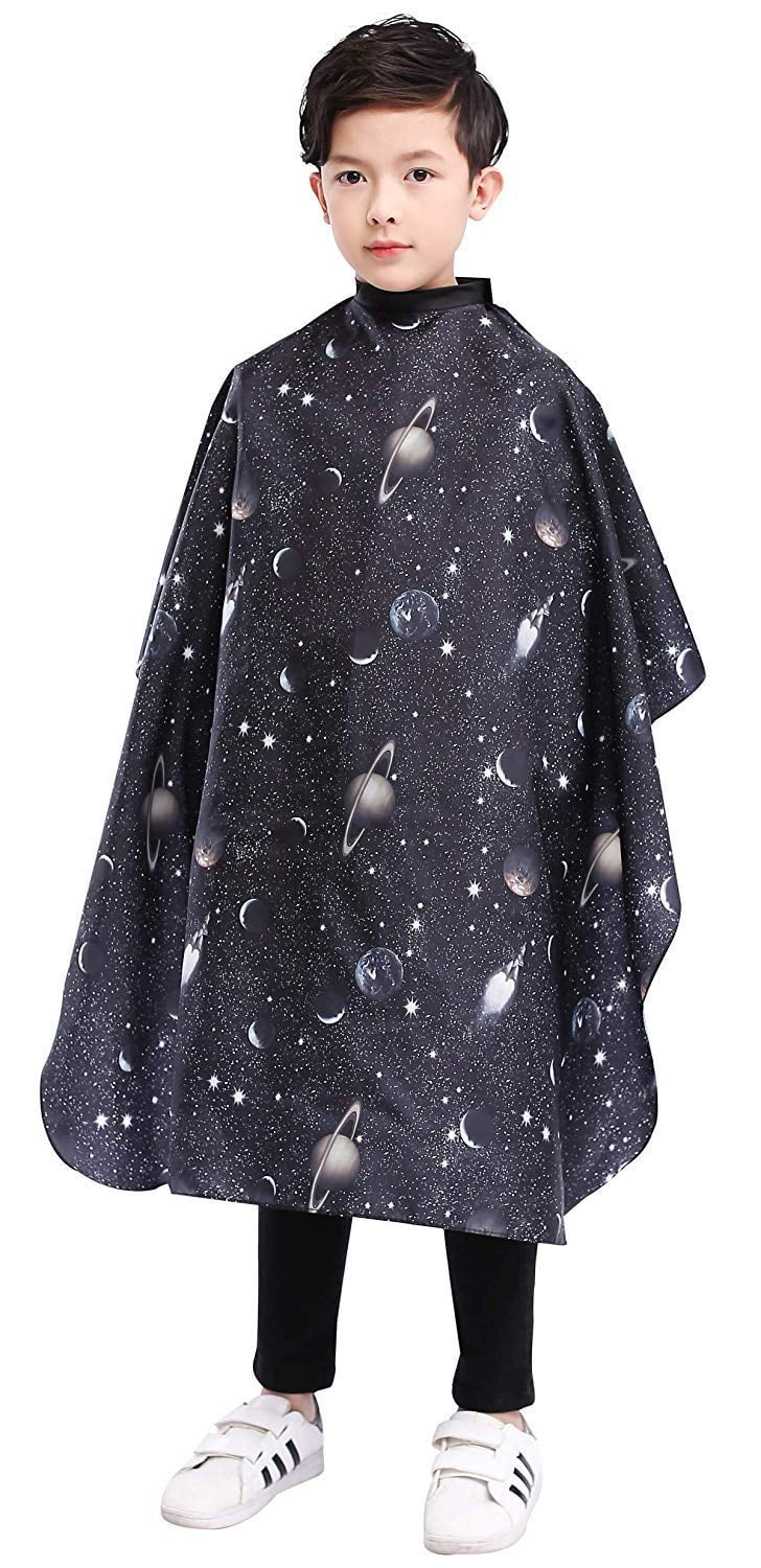 Kids Haircut Barber Cape Cover for Hair Cutting,Styling and Shampoo ...