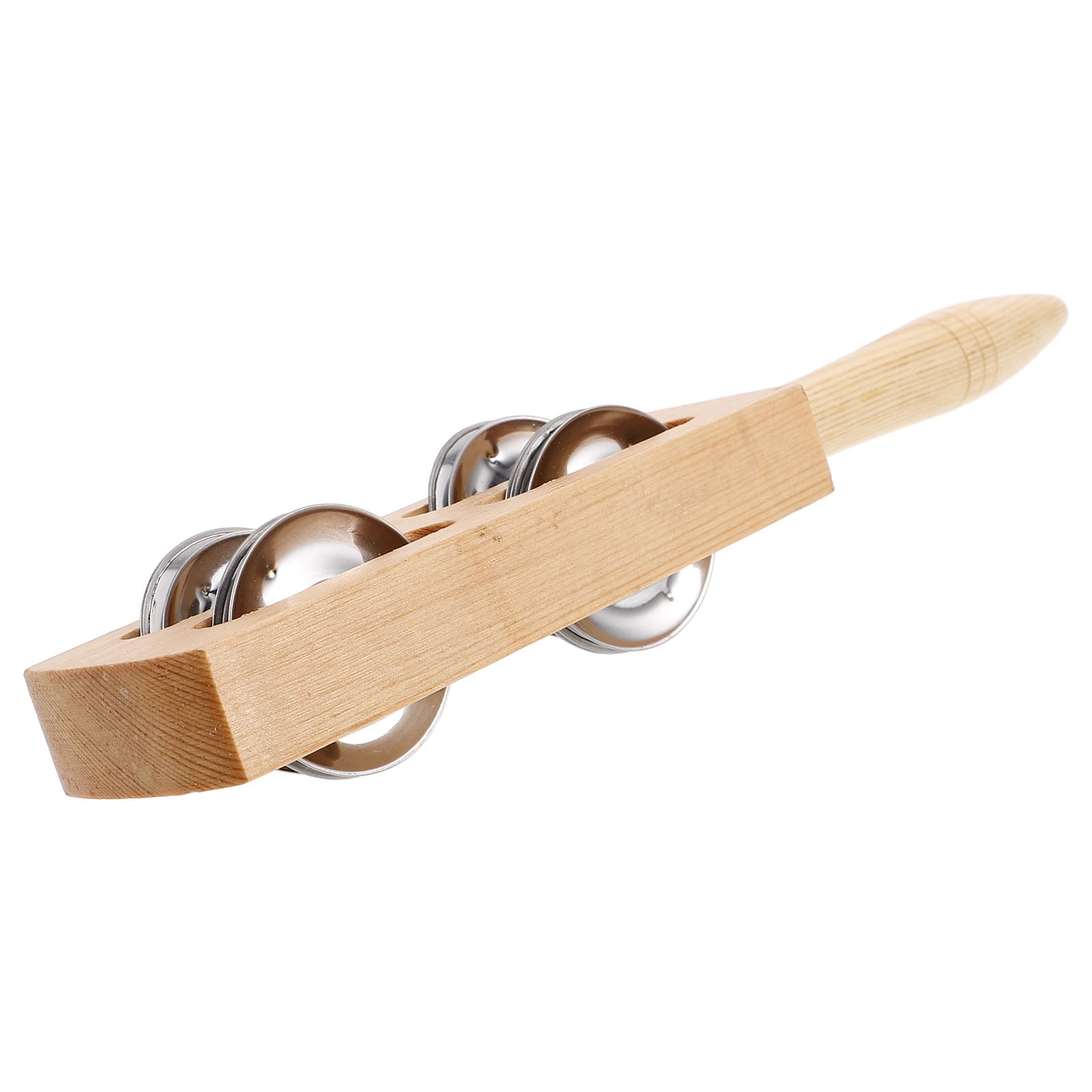 Kids Hand Bell Christmas Sleigh Bells 4 Bells Jingle Bell Stick Kids ...