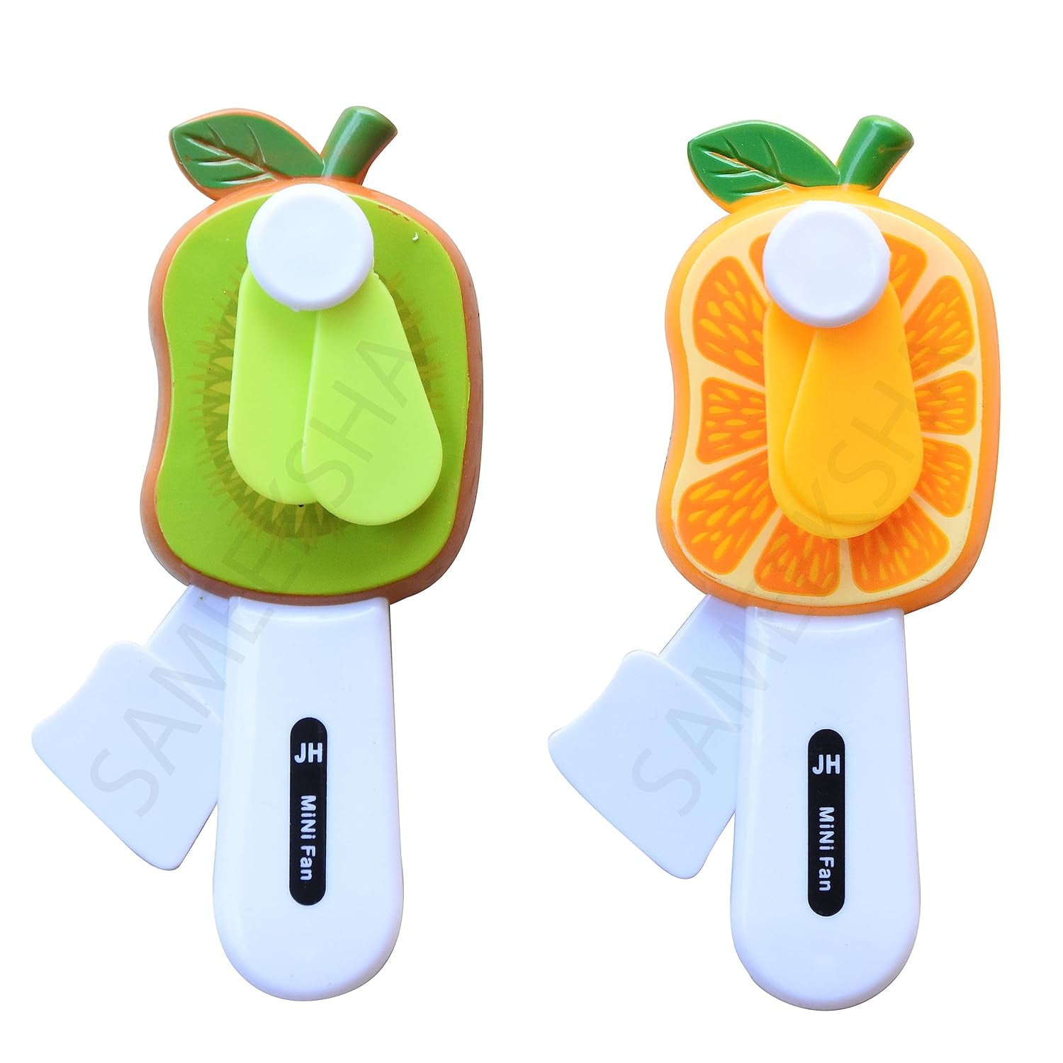Kids Hand Pressure Mini Fan Fruit Shape Cute Squeeze Toys Cool Summer ...