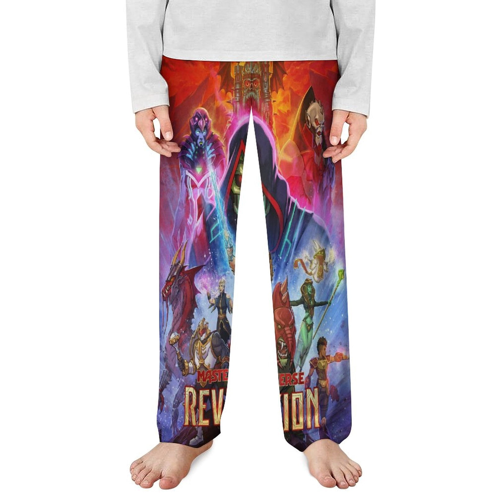 Kids He Man Mas-ters Universe Pajama Pants Cartoon Long Pj Pants Cute ...