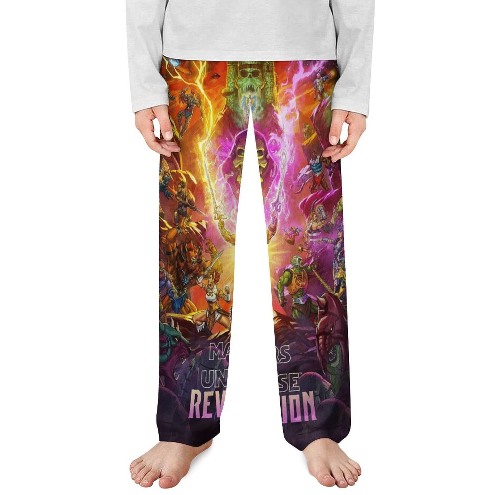 Kids He Man Mas-ters Universe Pajama Pants Cartoon Long Pj Pants Cute ...