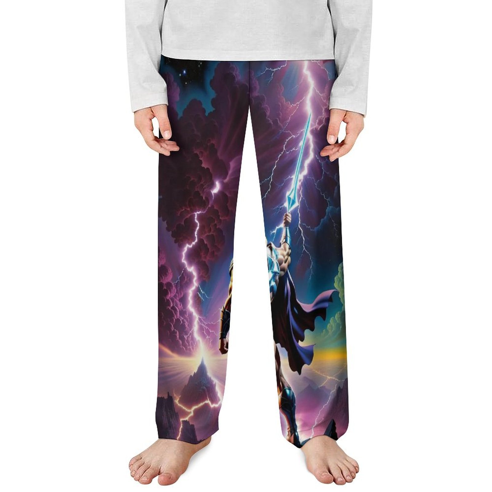 Kids He Man Mas-ters Universe Pajama Pants Cartoon Long Pj Pants Cute ...