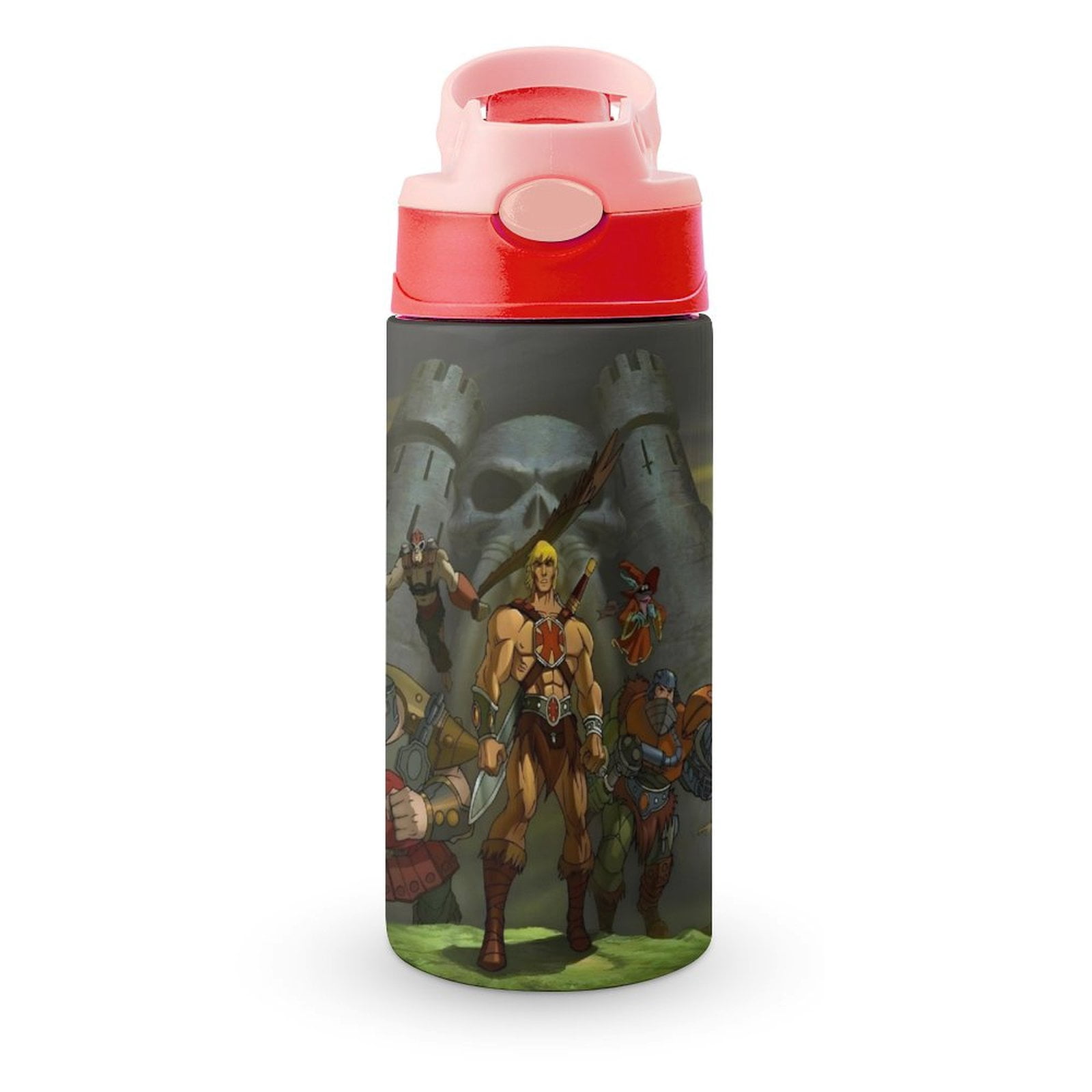 Kids He Man Mas-ters Universe Water Bottle Insulated Stainless Steel ...