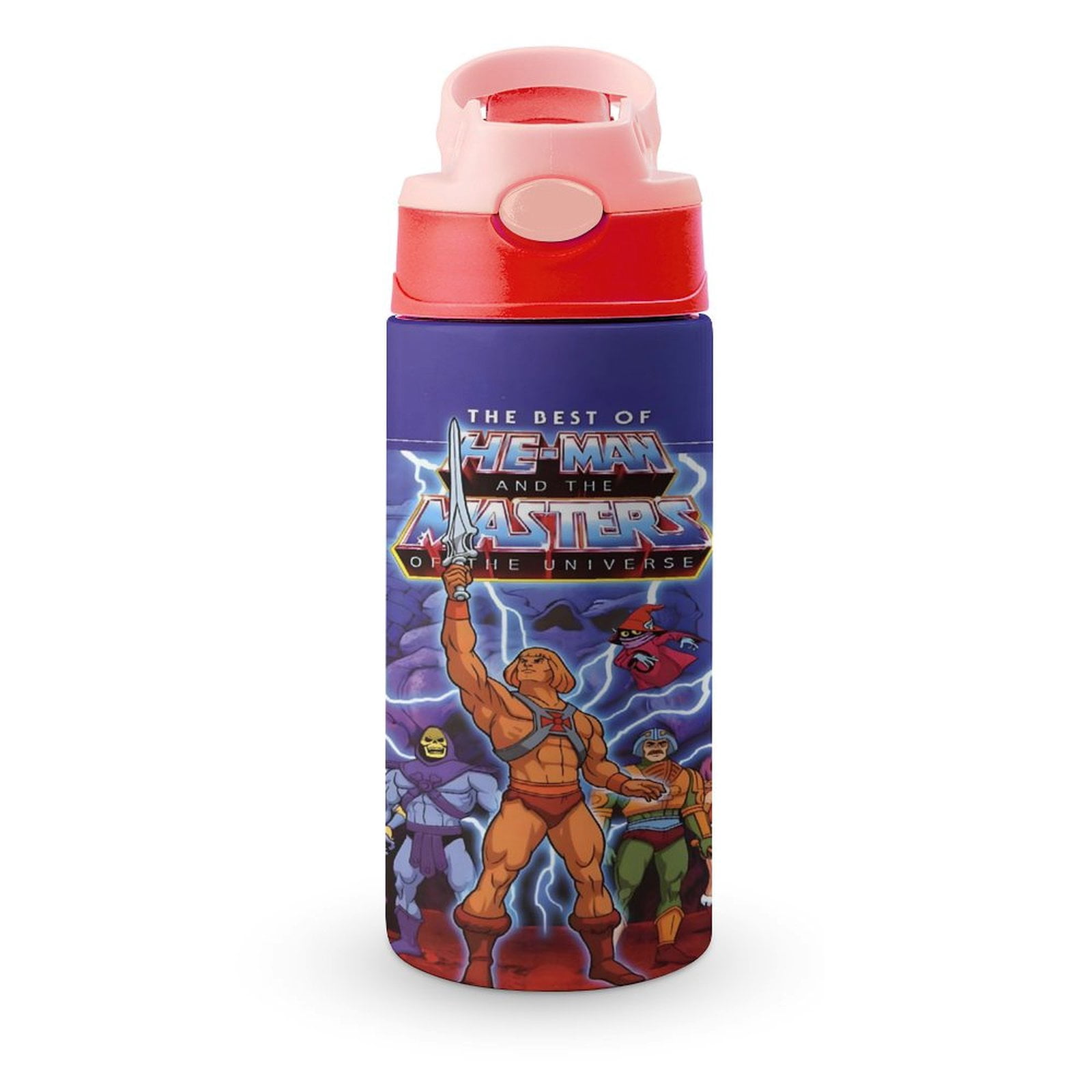 Kids He Man Mas-ters Universe Water Bottle Insulated Stainless Steel ...
