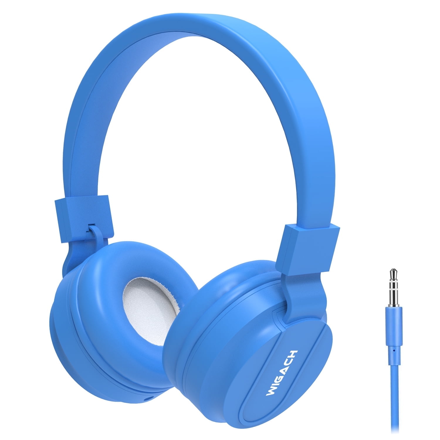 CYUZBR Kids Headphones, Wired On-Ear Headset with Microphone, Foldable ...