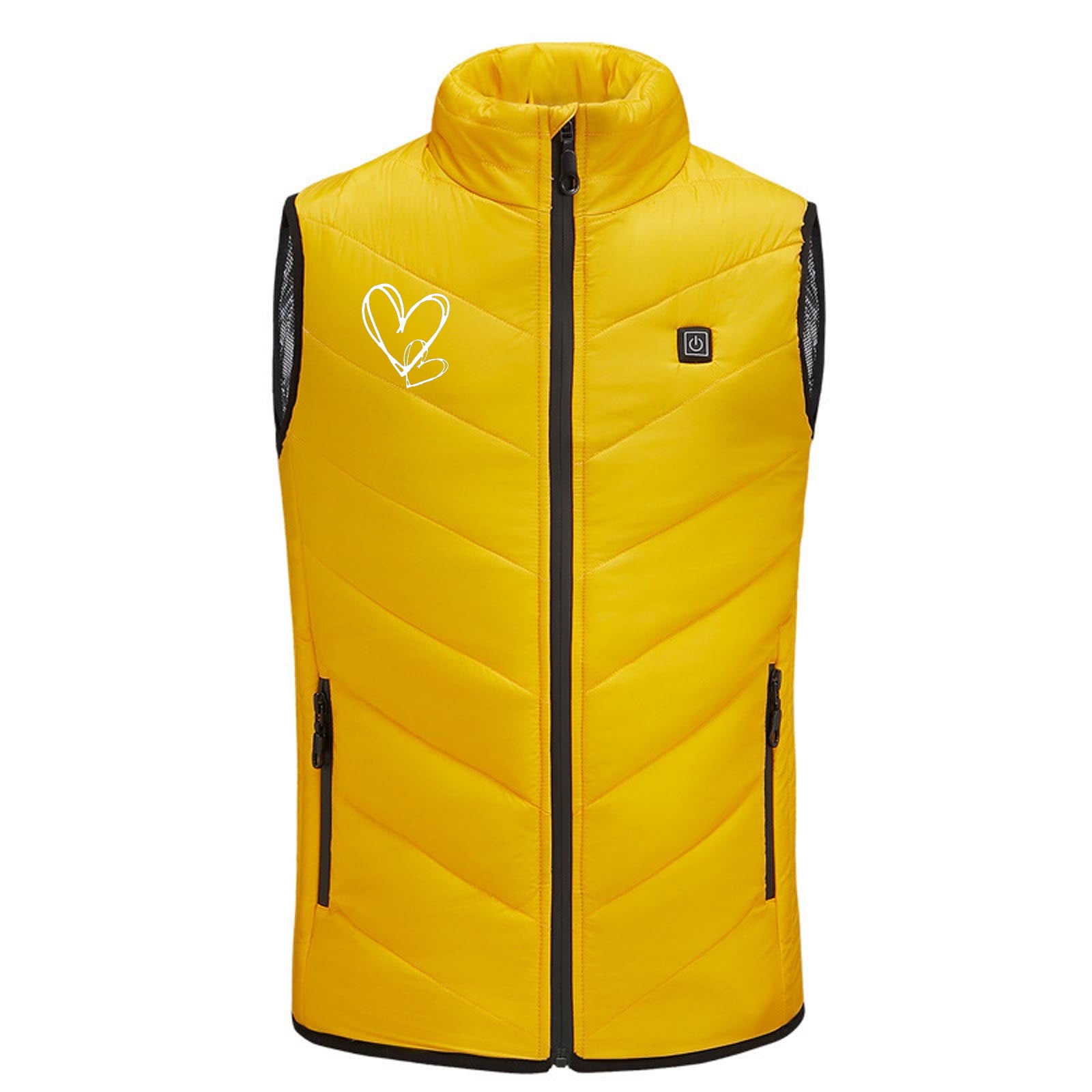 Kids Heated Vest Rechargable Heated Jacket, 2 Heating Zones Heated ...