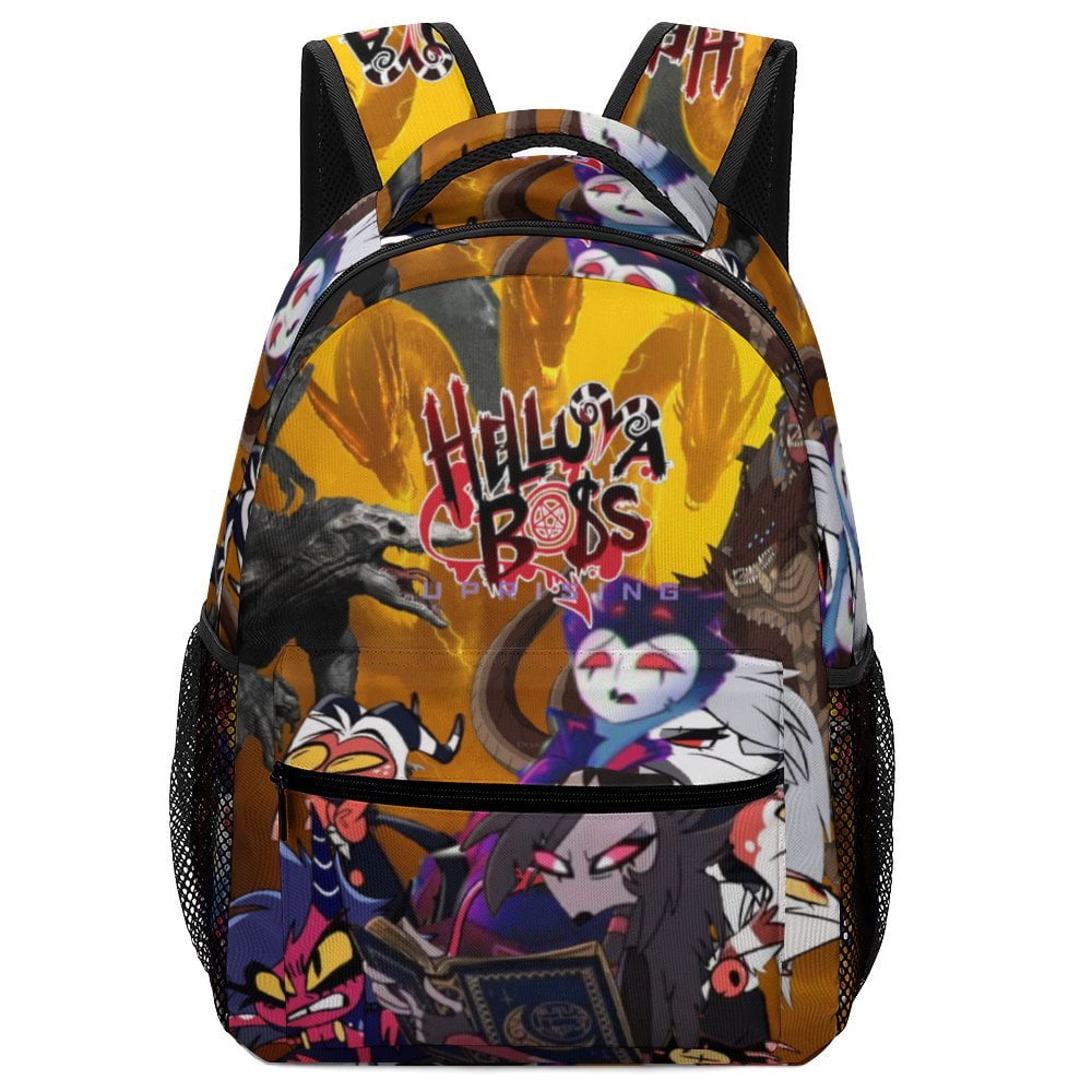 Kids Helluva Boss Backpacks School Bag Bookbag Casual Daypack Backpacks ...