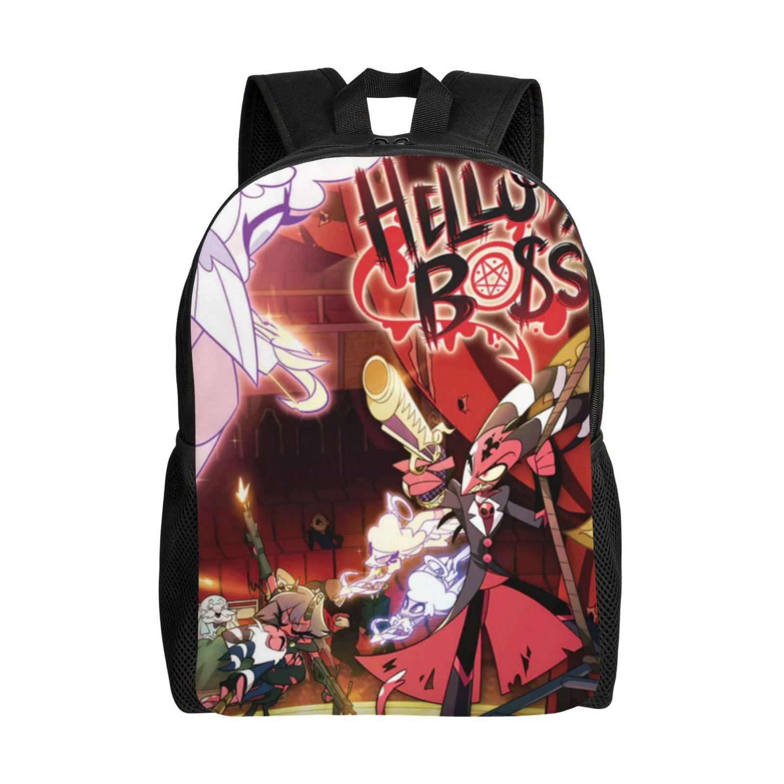 Kids Helluva Boss Backpacks School Bag Bookbag Casual Daypack Backpacks ...