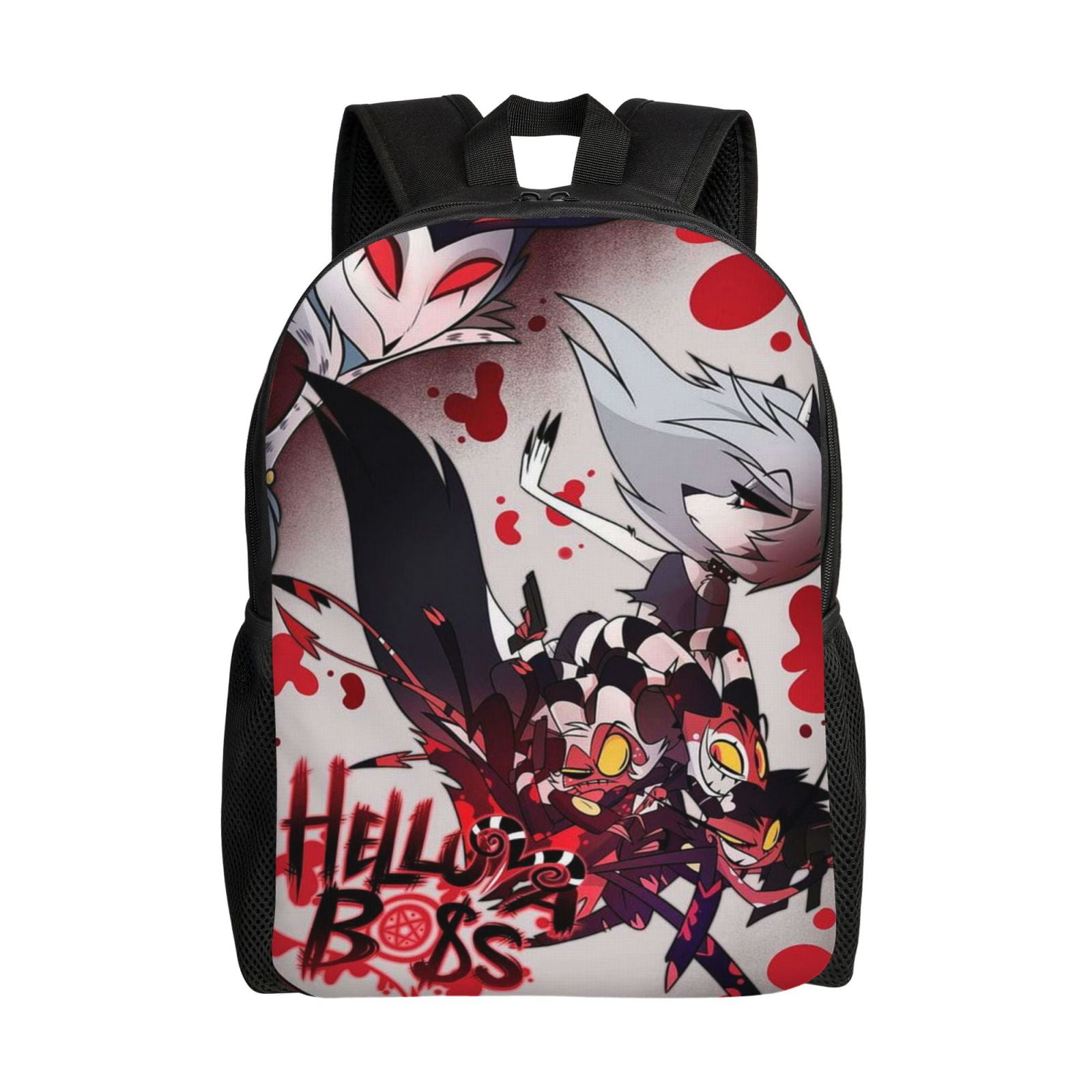 Kids Helluva Boss Backpacks School Bag Bookbag Casual Daypack Backpacks ...