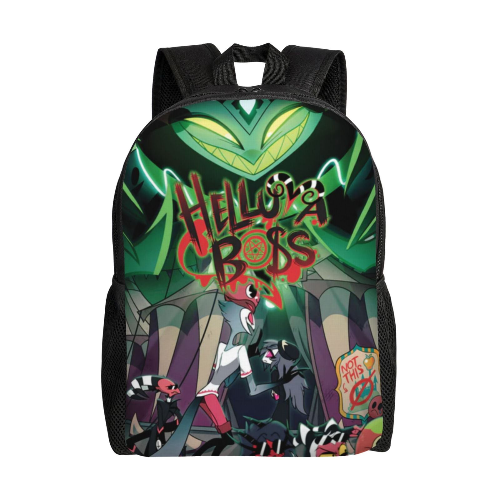 Kids Helluva Boss Backpacks School Bag Bookbag Casual Daypack Backpacks ...