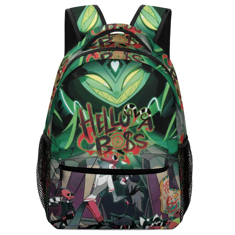 Kids Helluva Boss Backpacks School Bag Bookbag Casual Daypack Backpacks ...