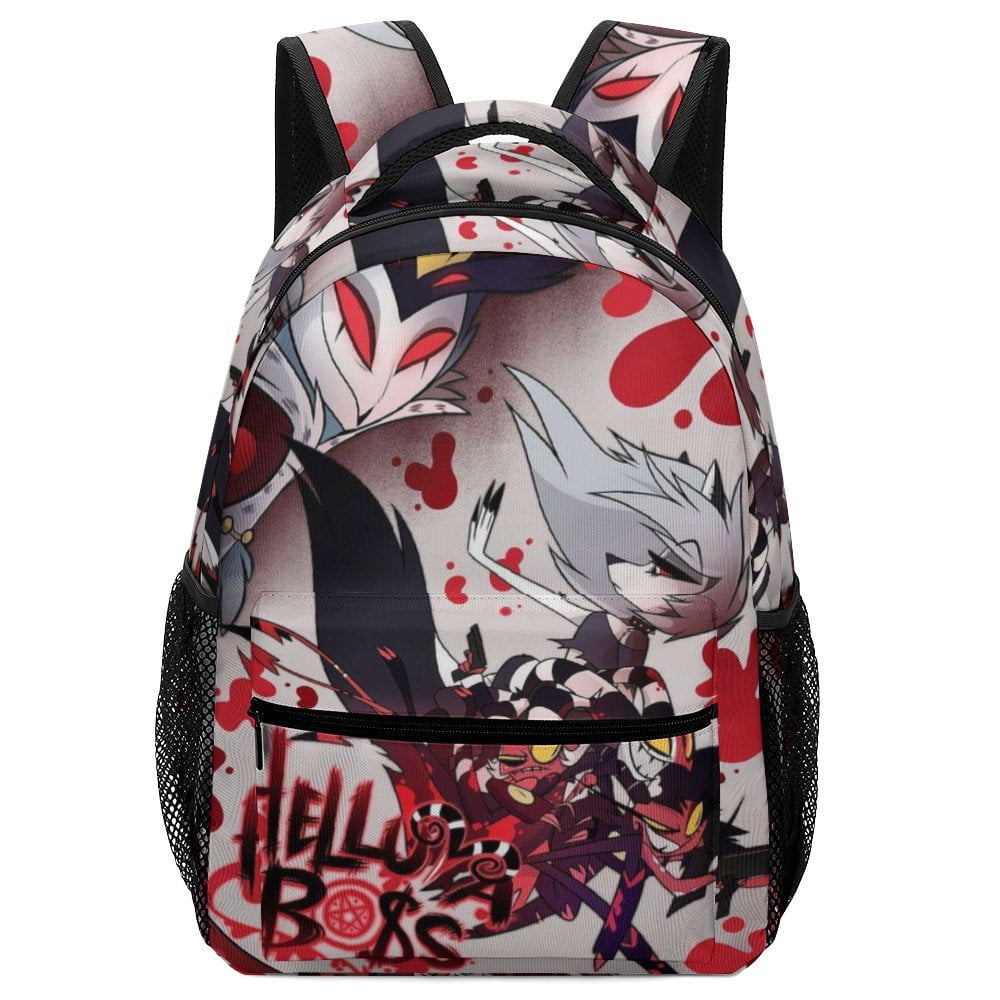 Kids Helluva Boss Backpacks School Bag Bookbag Casual Daypack Backpacks ...