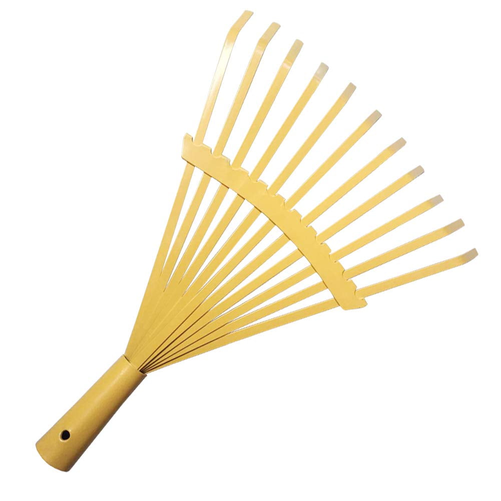 Kids Help Garden Hand Rake 11 Tine Small Shrub Rake for Children Head ...