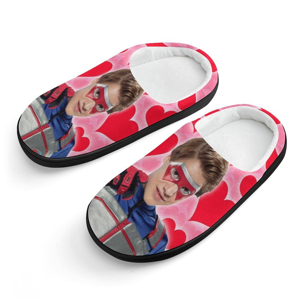 Kids Henry Danger Slippers Boys Girls Non-Slip Fuzzy House Slippers ...