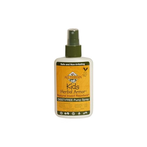 Kids Herbal Armor DEET-Free Pump Spray 4oz. Insect Repellent, Plant ...