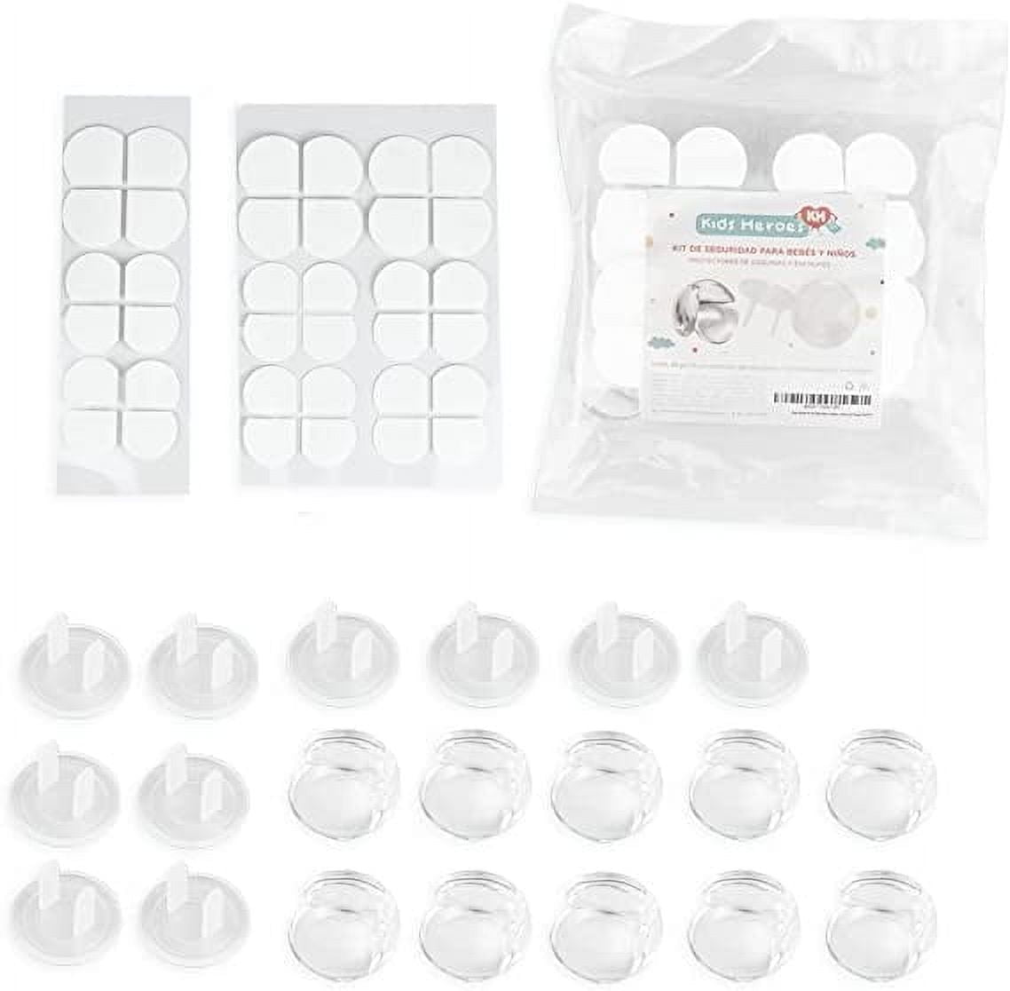 Kids Heroes Baby & Toddler Safety Kit with 10 Outlet Safety Covers and ...