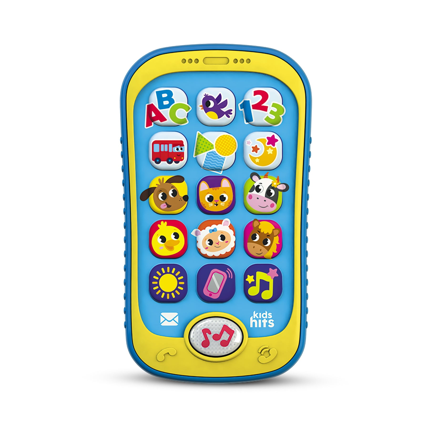 Kids Hits Educational Toddler Smart Phone Toy Light-up Farm - Walmart.com