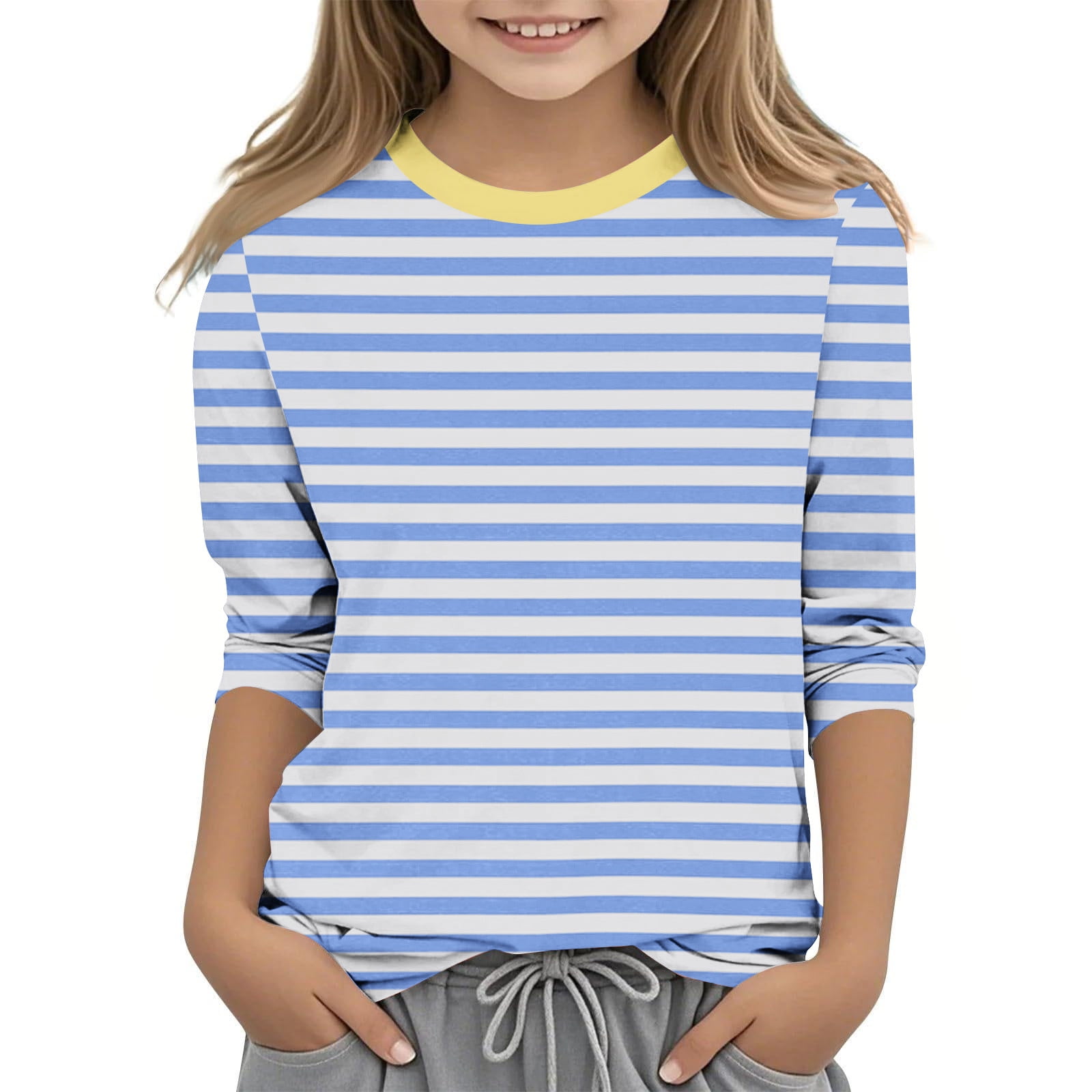 Kids Holiday Shirts Children Shirts for Girls Toddler Plain T Shirts ...