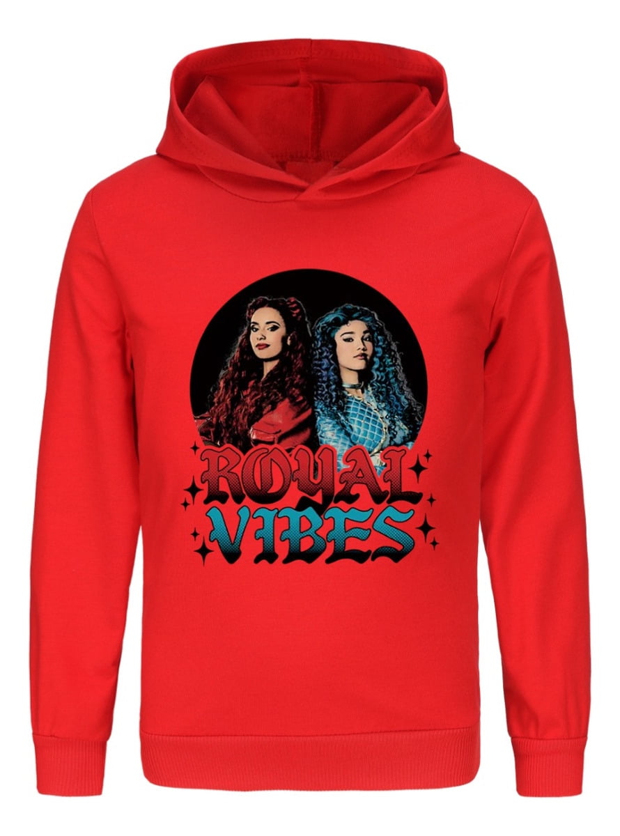 Kids Hoodie Costume - Descendants 4 The Rise of Red Princess Red Chloe ...