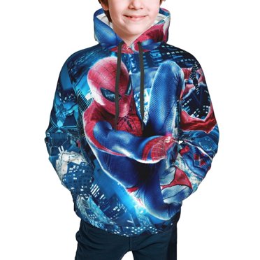 Marvel Spiderman Little Boys Sweat Suits 2-Piece Hoodie & Sweatpants ...