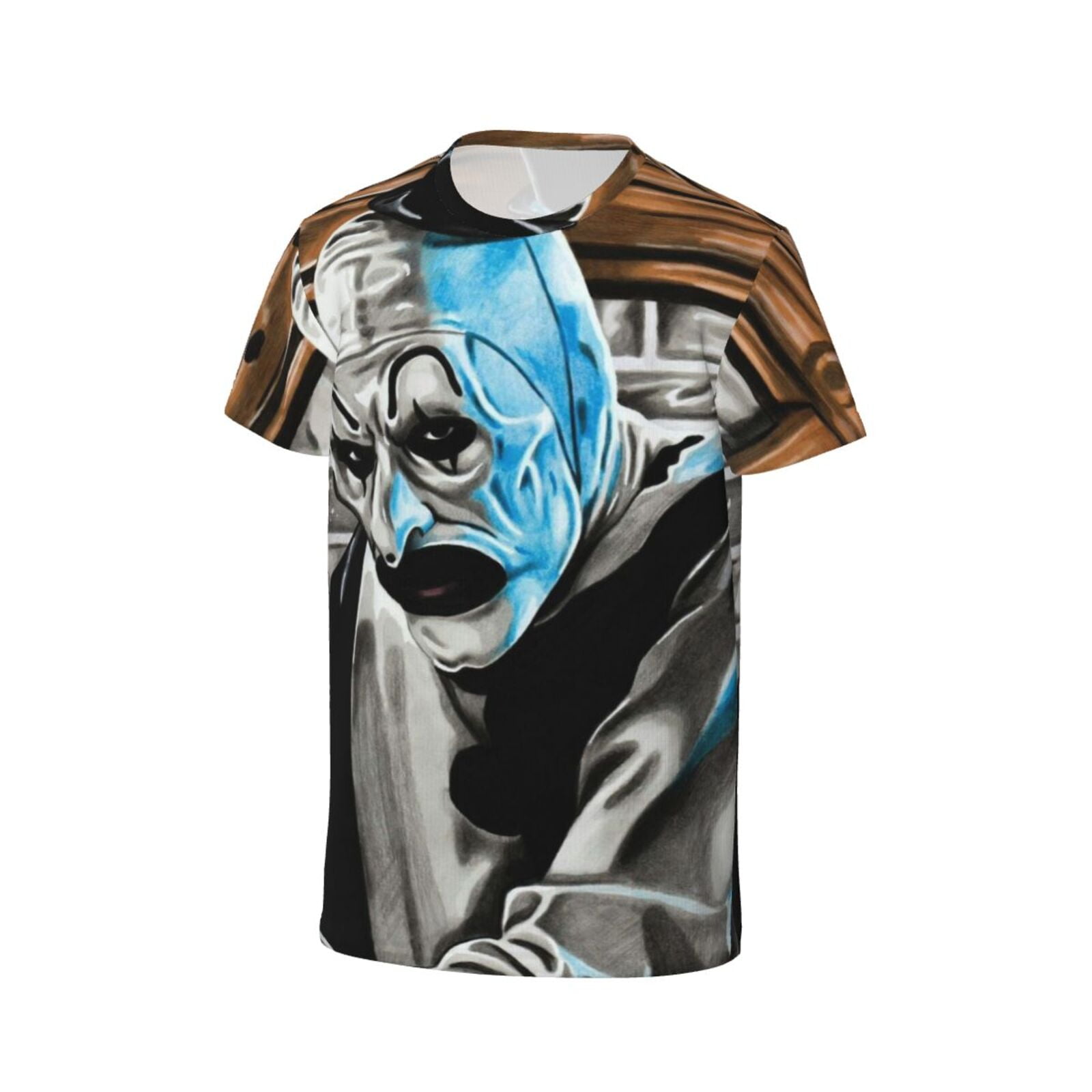 Kids Horror Movie Terrifier Graphic Tees Funny Cartoon 3D Print Short Sleeve T Shirts for Youth ...