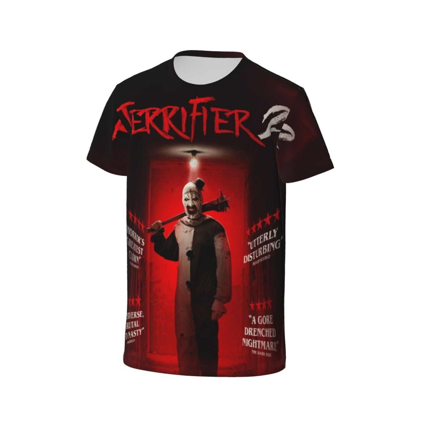 Kids Horror Movie Terrifier Graphic Tees Funny Cartoon 3D Print Short ...