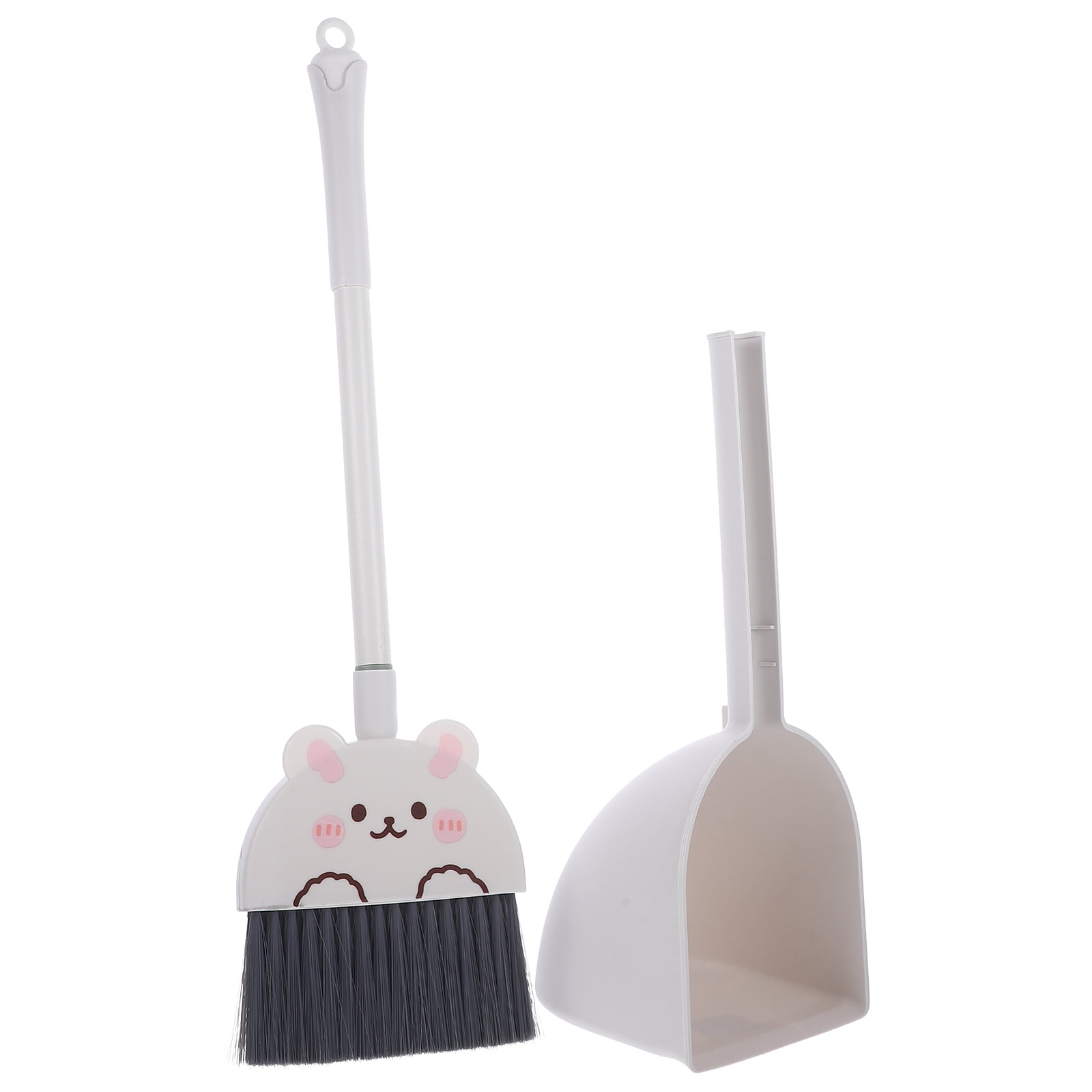 WHAMVOX Hemoton 1 Set Broom and Dustpan Small Broom with Dustpan for ...