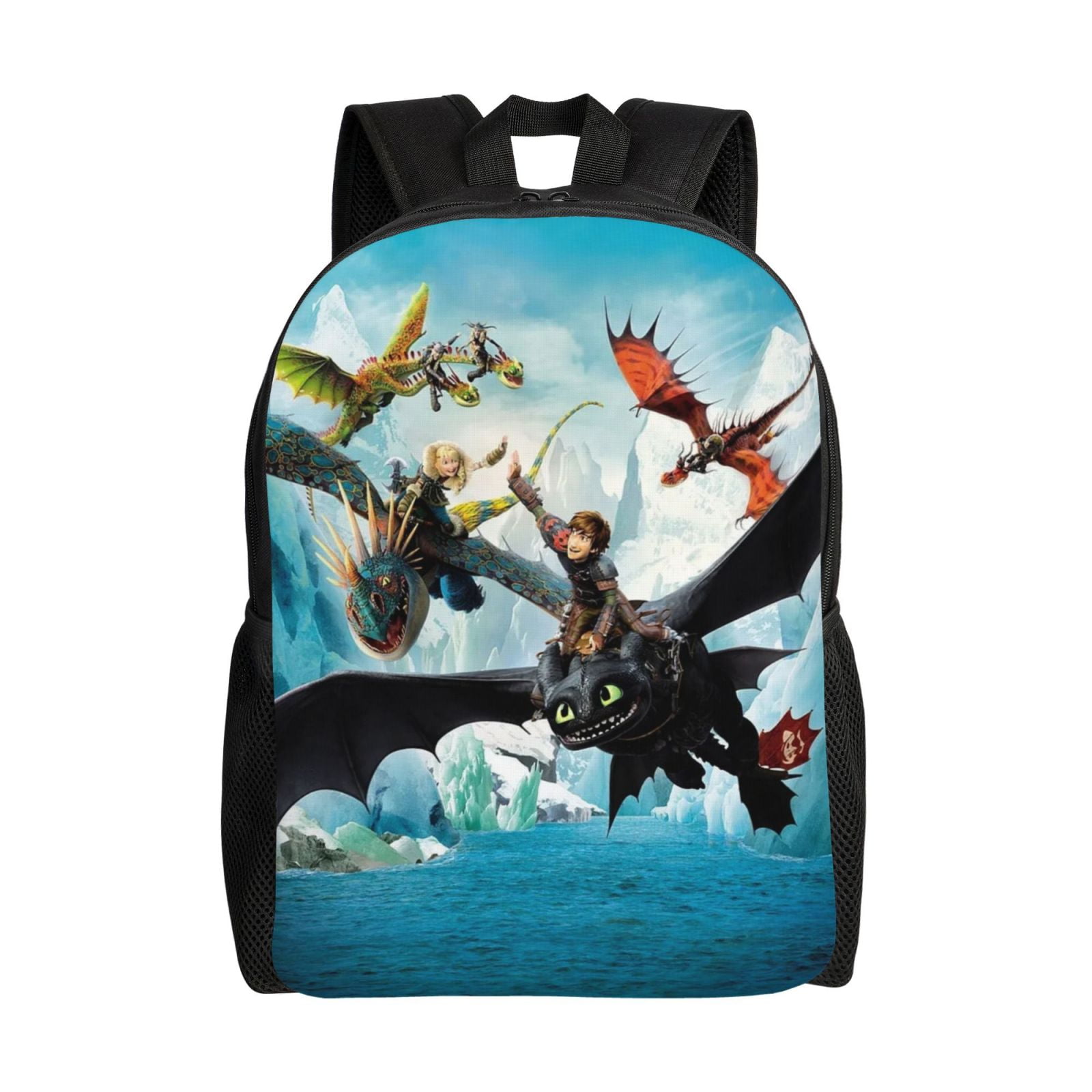 Kids How To Train Your Dragon Toothless Backpack Water Resistant ...