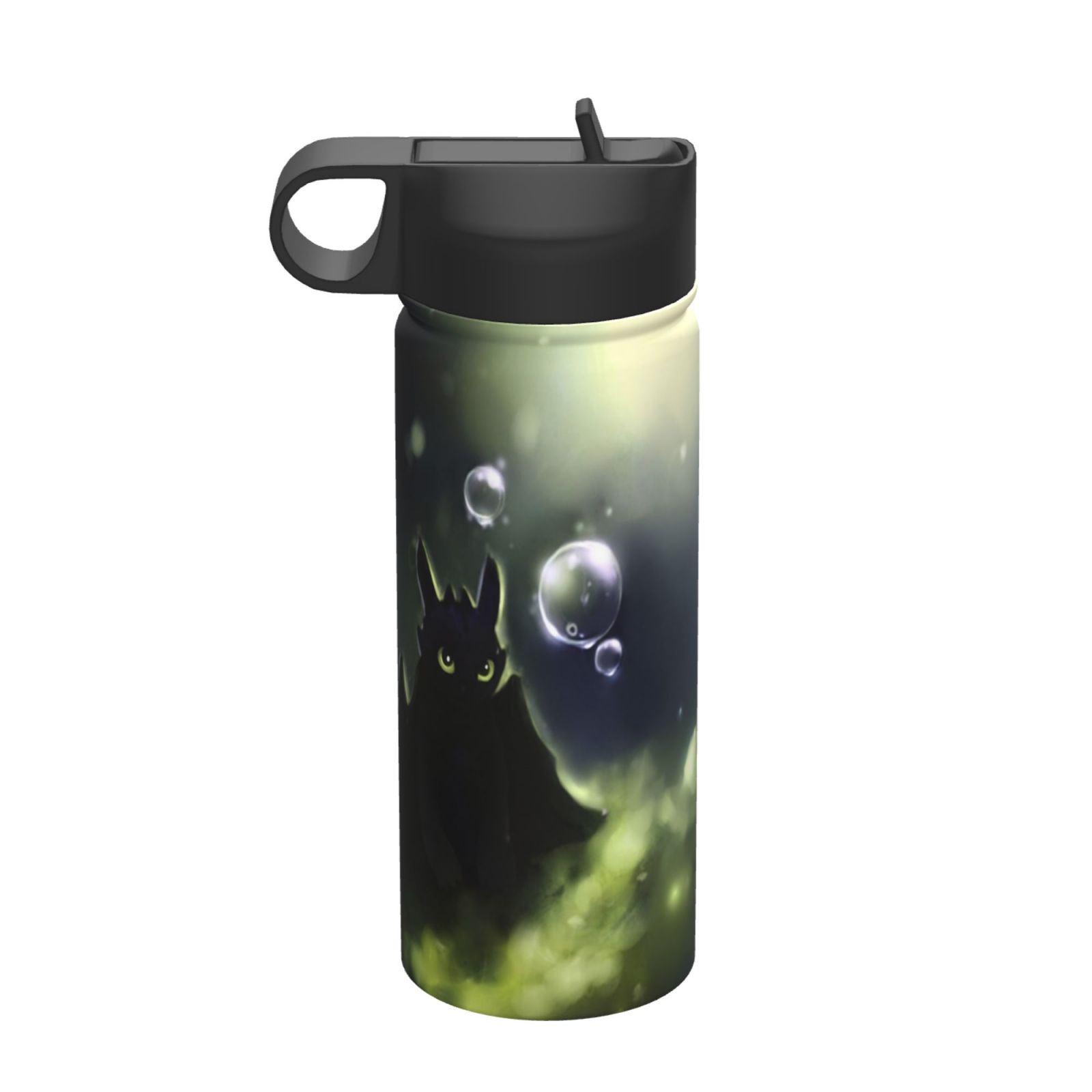 Kids How To Train Your Dragon Toothless Water Bottle Vacuum Insulated ...