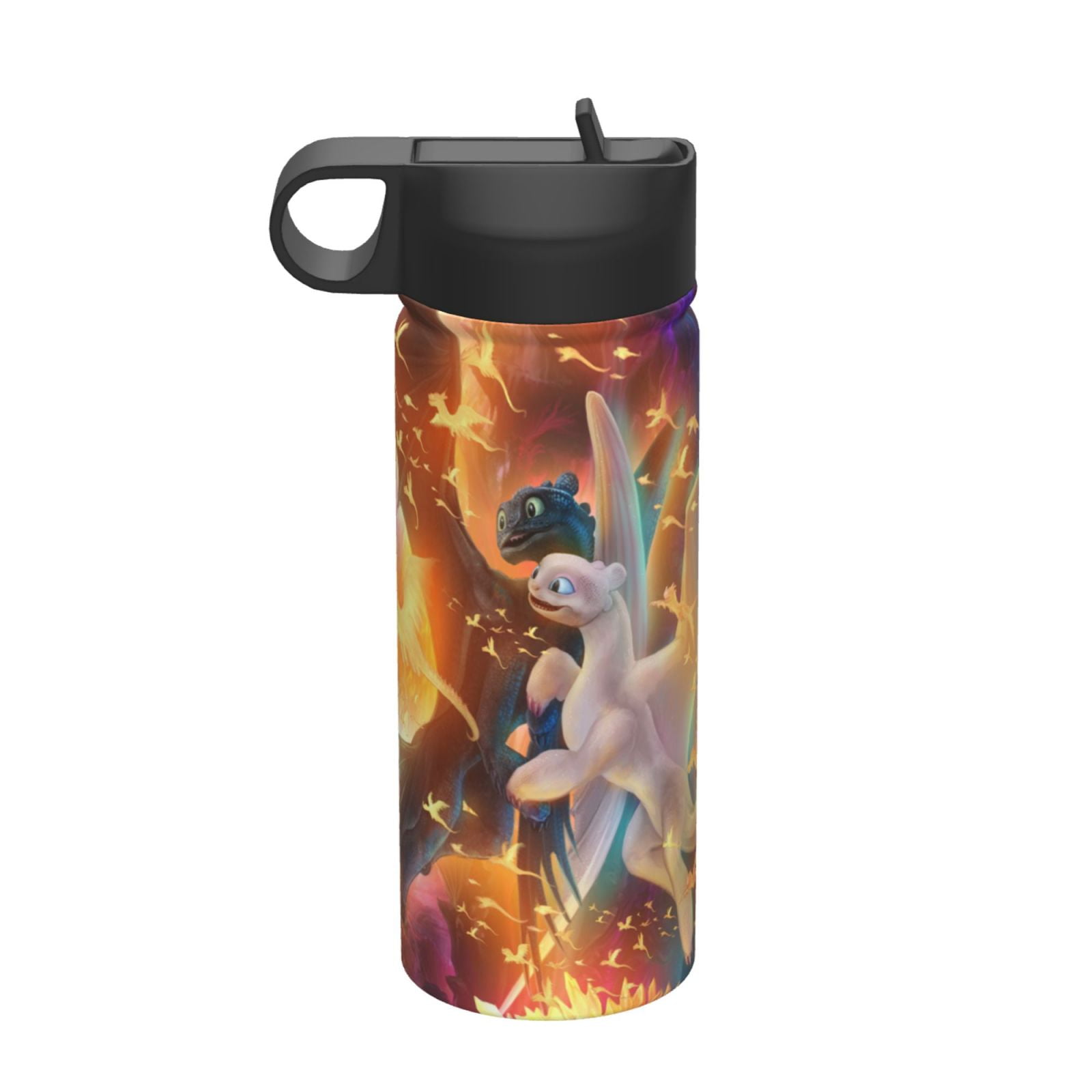 Kids How To Train Your Dragon Toothless Water Bottle Vacuum Insulated ...