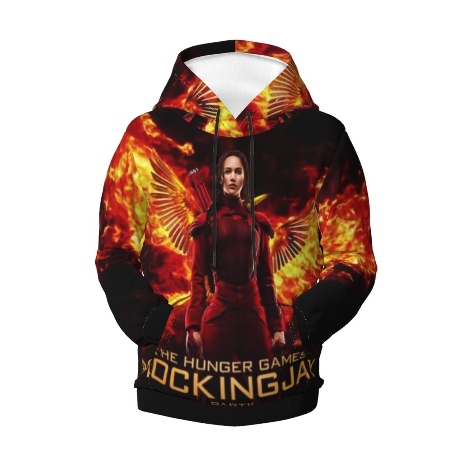 Kids Hunger Movie Game Hoodie with Pocket Cartoon Printed Pullover ...