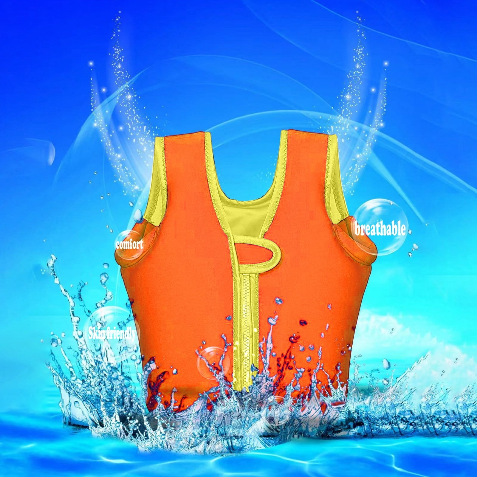 Kids Hydroprene Life Vest, USCG Approved Type III Life Vest for Kids ...