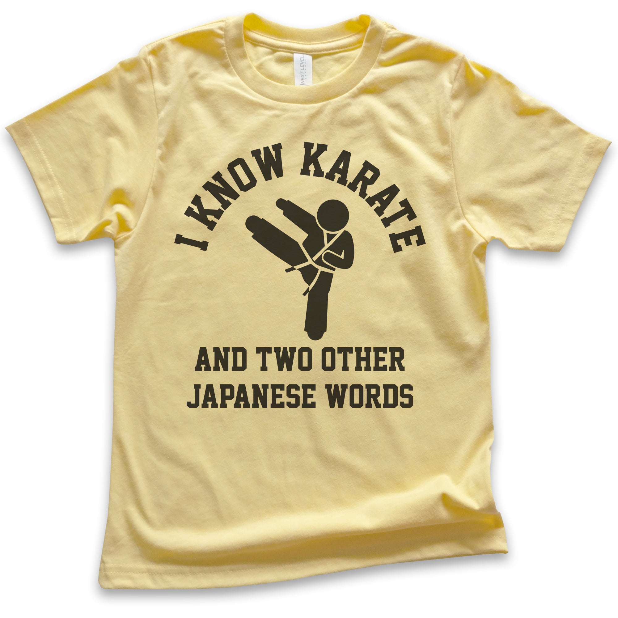Kids I Know Karate And Two Other Japanese Words Shirt, Youth Kids Boy ...