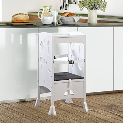 Kids I'm a Big Helper, Kitchen Step Stool for Toddlers with Rail ...