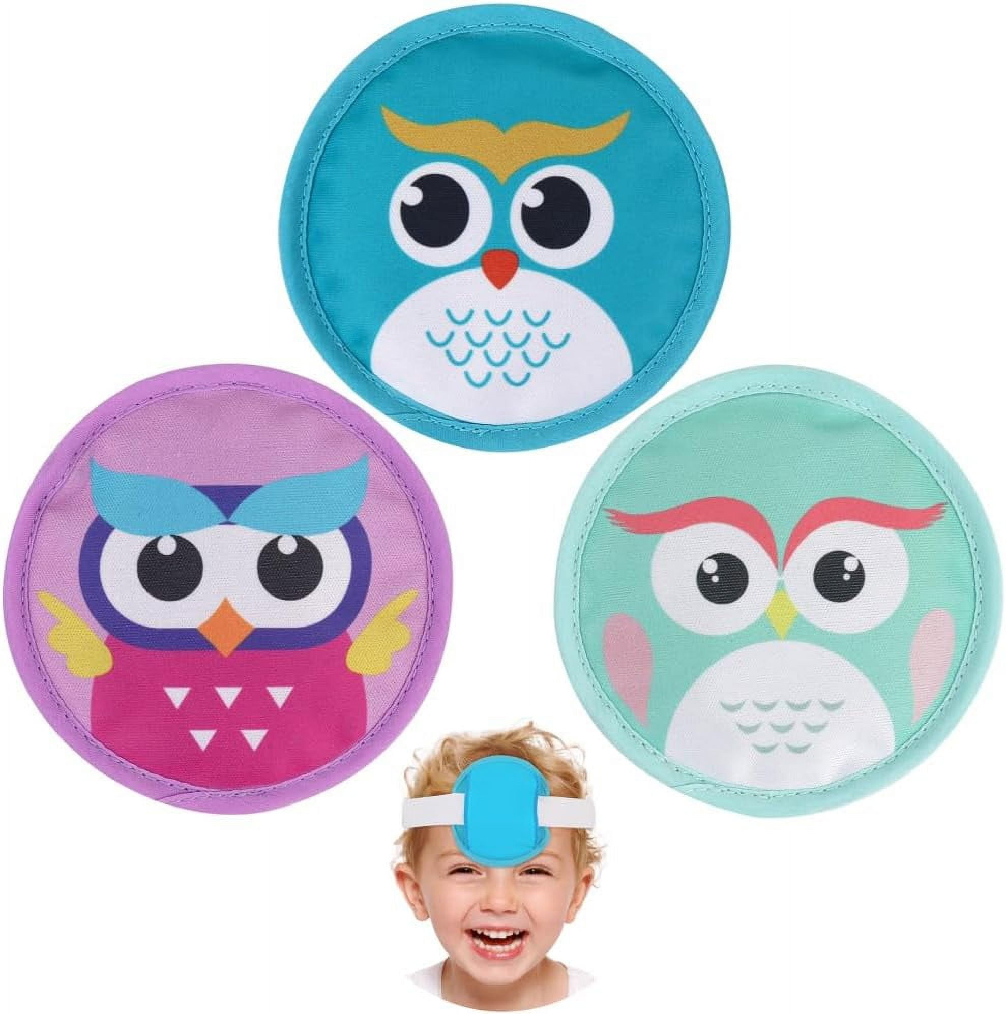 Kids Ice Pack, 3 Hot Cold Packs with Hand Held and Extra Straps for ...