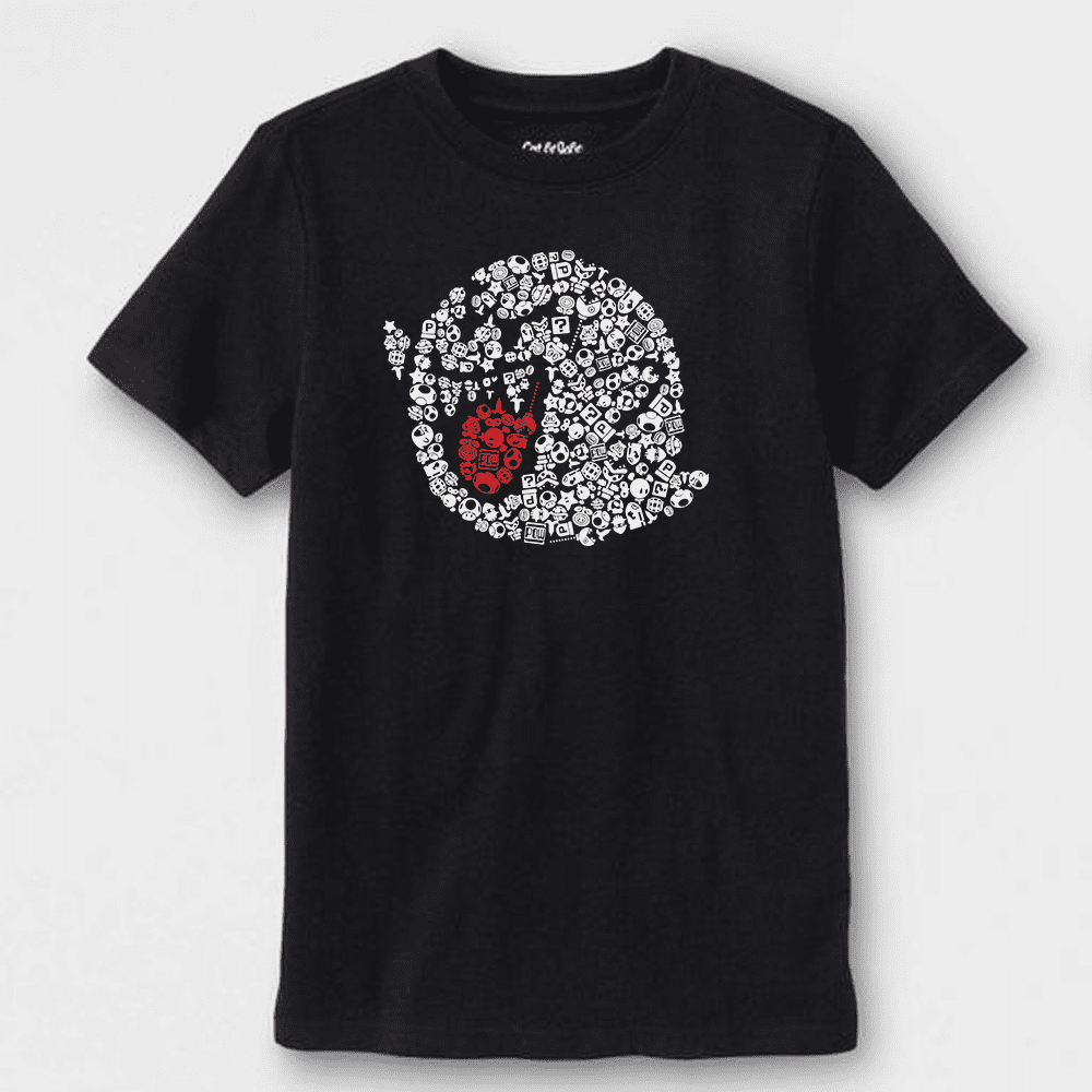 Kids Iconic Boo Portrait Graphic T-Shirt Size 8 - Walmart.com