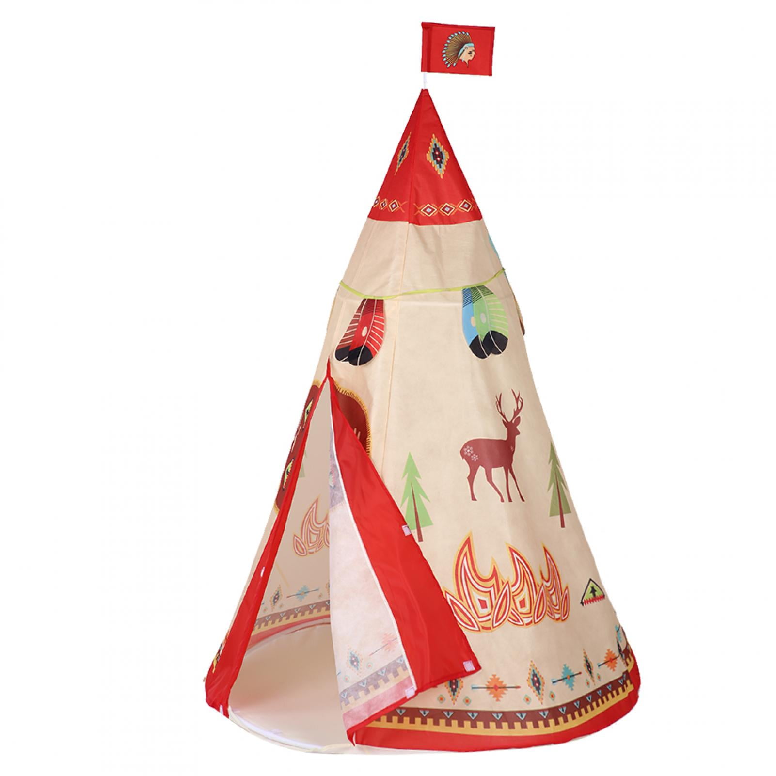 Kids Indoor Outdoor Toy Tent Garden House Portable Playhouse for Boys ...