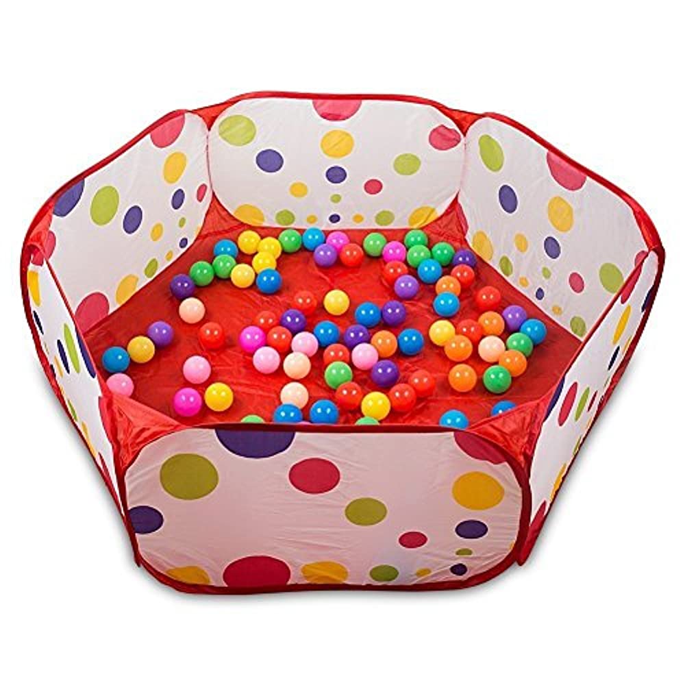 Kids Indoor Pop Up Ball Play Tent,Playhouse Ball Pit Pool Playpen ...